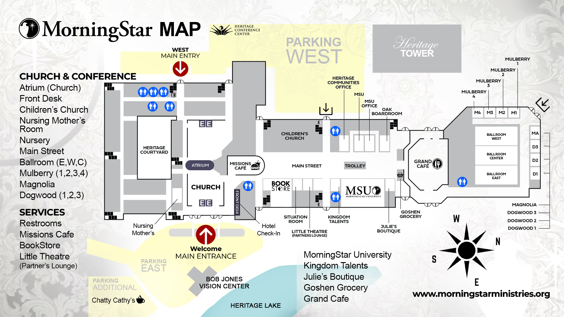 MorningStar Campus Map | MorningStar Ministries